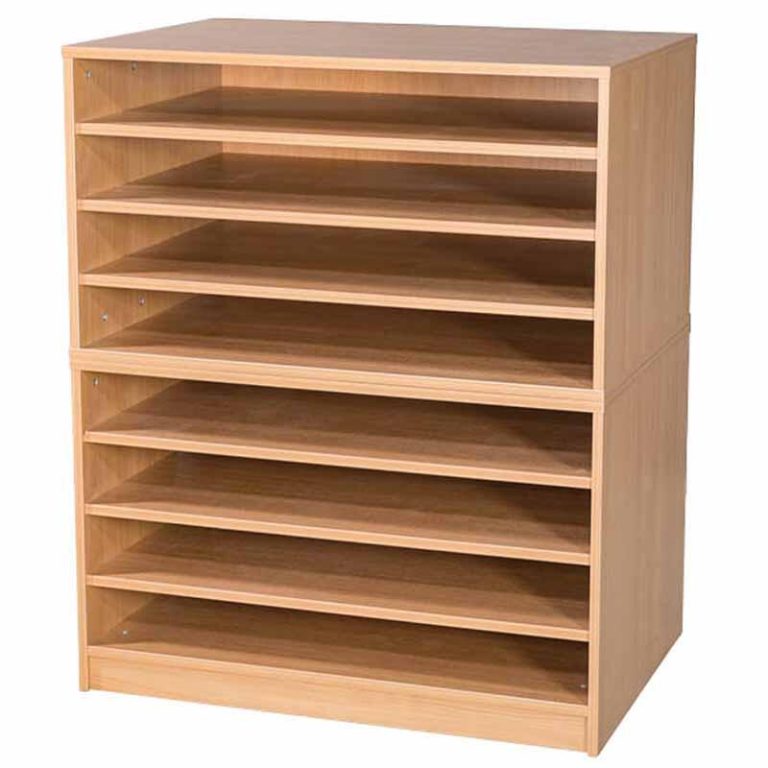 A1 Wooden 8 Fixed Shelf Unit | FREE DELIVERY!