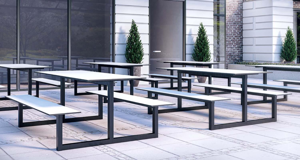Parc Outdoor Bench Dining Unit | FREE DELIVERY