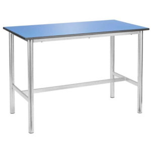 Metalliform Premium Laboratory C Frame Table with Trespa Top