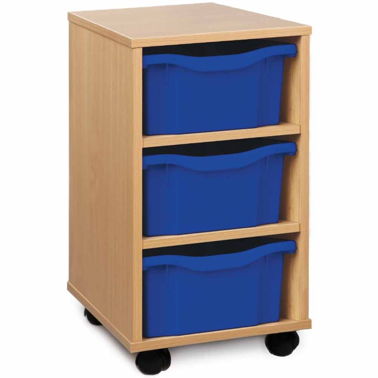 Monarch 3 Double Tray Classroom Storage Unit