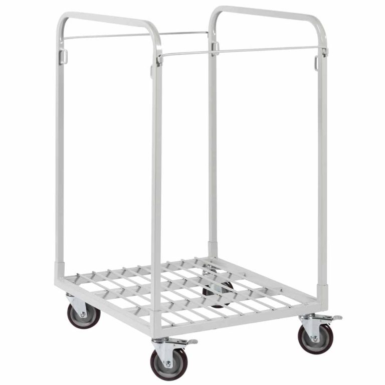 Upright Trestle Table Trolley | Easy to Move & Store
